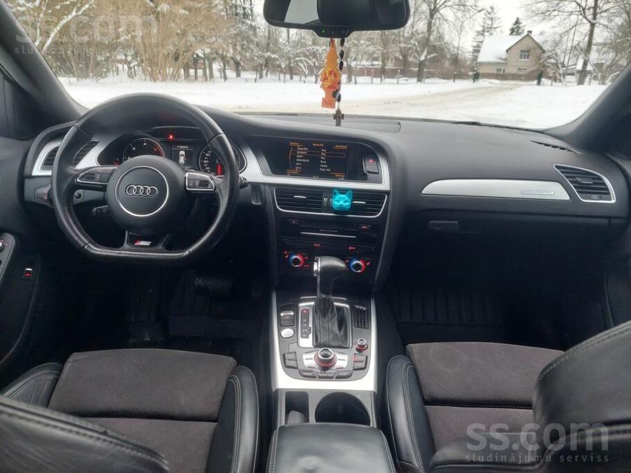 Melns Audi A4 2015 Talsi, ar dzinēja tilpumu 2.00 L un nobraukumu 322 tūkst. km par 10900 €, foto 6 vietnē AUTOMOTO.COM.LV