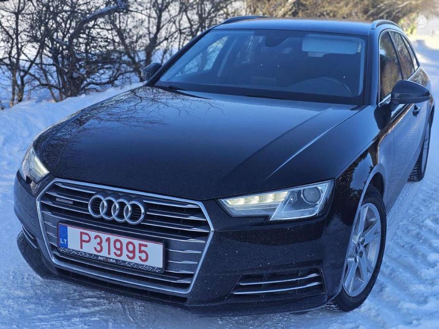 Melns Audi A4 2015 Kauņa, ar dzinēja tilpumu 1.97 L un nobraukumu 197 tūkst. km par 10900 €, foto 1 vietnē AUTOMOTO.COM.LV