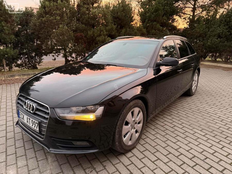 Black Audi A4 2015 in Mazeikiai, with an engine capacity of 2.00 L and mileage of 315 thousand km for 8200 €, photo 1 on AUTOMOTO.COM.LV