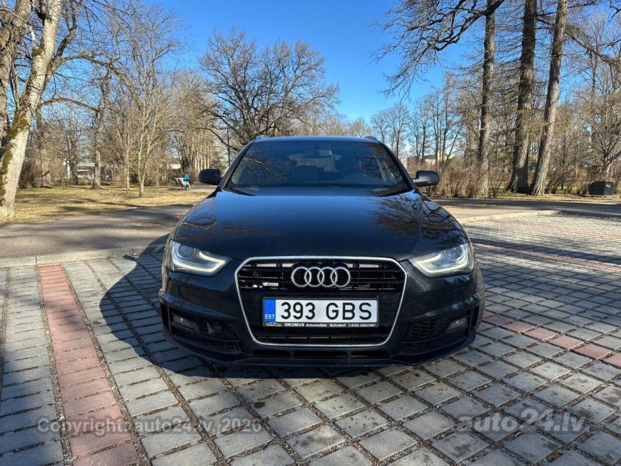 Melns Audi A4 2015 Tallina, ar dzinēja tilpumu 3.00 L un nobraukumu 255 tūkst. km par 9000 €, foto 1 vietnē AUTOMOTO.COM.LV