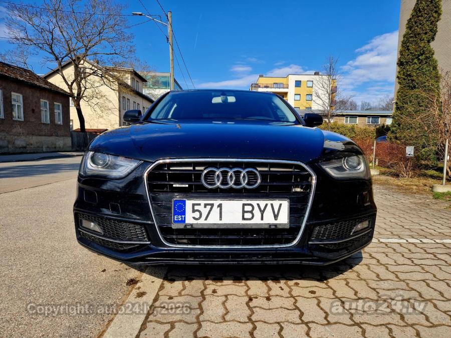 Black Audi A4 2015 in Tallinn, with an engine capacity of 2.00 L and mileage of 174 thousand km for 13500 €, photo 1 on AUTOMOTO.COM.LV