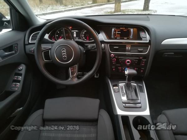 Melns Audi A4 2015 Tallina, ar dzinēja tilpumu 2.00 L un nobraukumu 174 tūkst. km par 13500 €, foto 5 vietnē AUTOMOTO.COM.LV