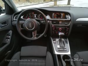 Black Audi A4 2015 in Tallinn, with an engine capacity of 2.00 L and mileage of 174 thousand km for 13500 €, photo 6 on AUTOMOTO.COM.LV