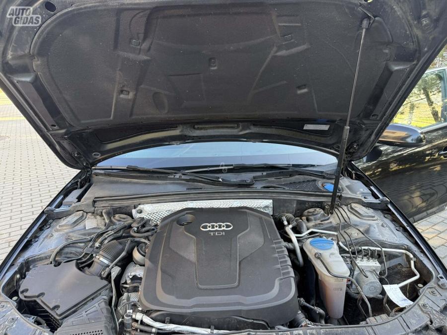 Black Audi A4 2015 in Mazeikiai, with an engine capacity of 2.00 L and mileage of 315 thousand km for 8000 €, photo 26 on AUTOMOTO.COM.LV