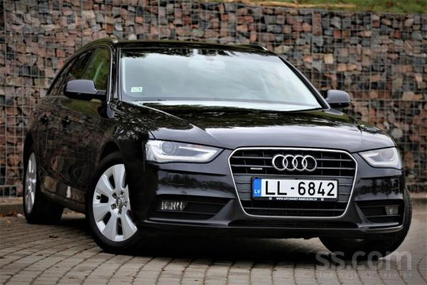 Black Audi A4 2015 in Tukums, with an engine capacity of 3.00 L and mileage of 333 thousand km for 9300 €, photo 2 on AUTOMOTO.COM.LV
