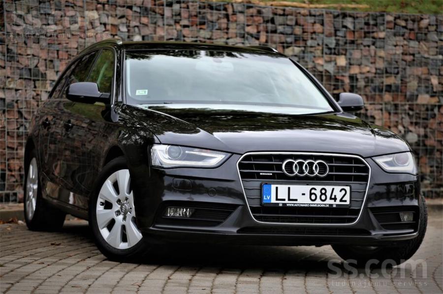 Black Audi A4 2015 in Tukums, with an engine capacity of 3.00 L and mileage of 333 thousand km for 9300 €, photo 3 on AUTOMOTO.COM.LV