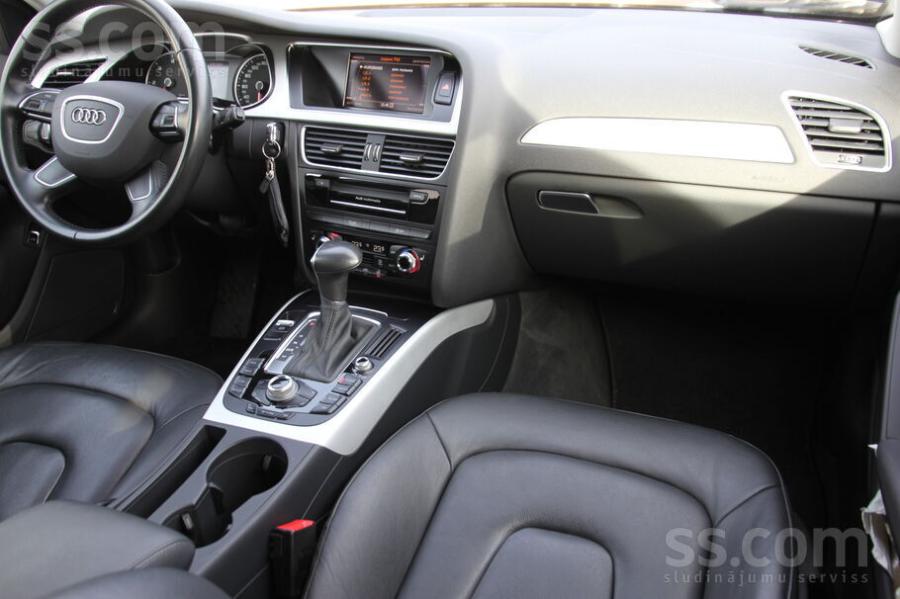 Black Audi A4 2015 in Tukums, with an engine capacity of 3.00 L and mileage of 333 thousand km for 9300 €, photo 8 on AUTOMOTO.COM.LV