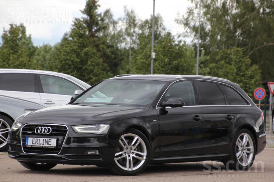 Melns Audi A4 2015 Tukums, ar dzinēja tilpumu 3.00 L un nobraukumu 303 tūkst. km par 10990 €, foto 1 vietnē AUTOMOTO.COM.LV