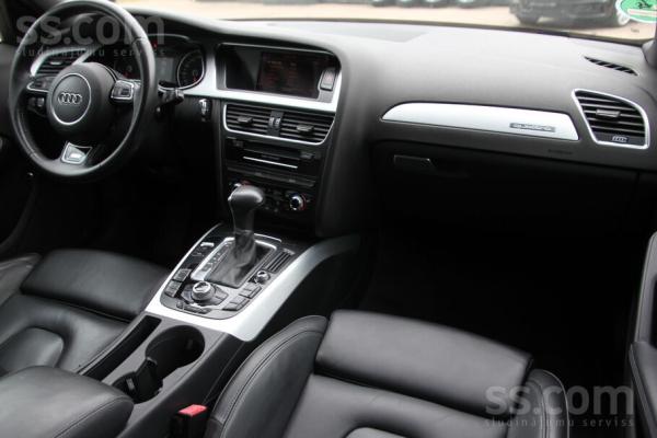 Melns Audi A4 2015 Tukums, ar dzinēja tilpumu 3.00 L un nobraukumu 303 tūkst. km par 10990 €, foto 5 vietnē AUTOMOTO.COM.LV