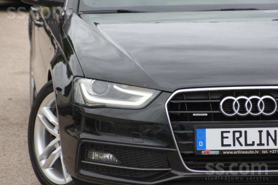 Melns Audi A4 2015 Tukums, ar dzinēja tilpumu 3.00 L un nobraukumu 303 tūkst. km par 10990 €, foto 27 vietnē AUTOMOTO.COM.LV