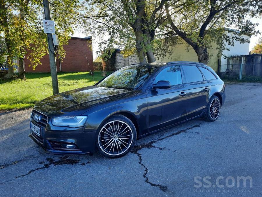 Black Audi A4 2015 in Riga, with an engine capacity of 2.00 L and mileage of 223 thousand km for 8500 €, photo 6 on AUTOMOTO.COM.LV