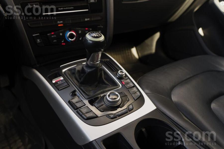 Black Audi A4 2015 in Riga, with an engine capacity of 2.00 L and mileage of 223 thousand km for 8500 €, photo 15 on AUTOMOTO.COM.LV