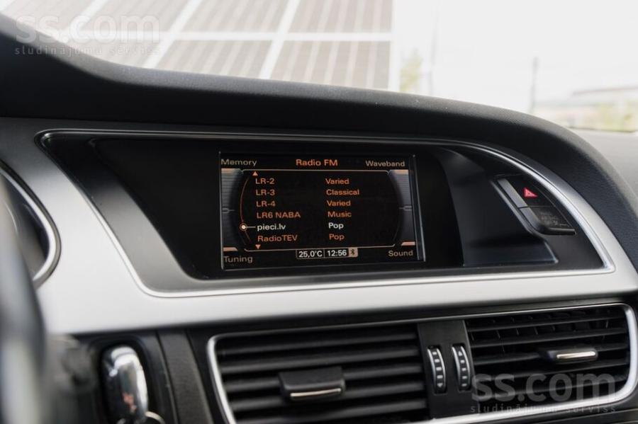 Black Audi A4 2015 in Riga, with an engine capacity of 2.00 L and mileage of 223 thousand km for 8500 €, photo 16 on AUTOMOTO.COM.LV