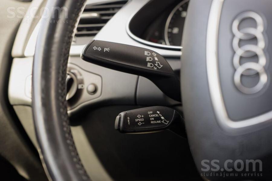 Black Audi A4 2015 in Riga, with an engine capacity of 2.00 L and mileage of 223 thousand km for 8500 €, photo 20 on AUTOMOTO.COM.LV