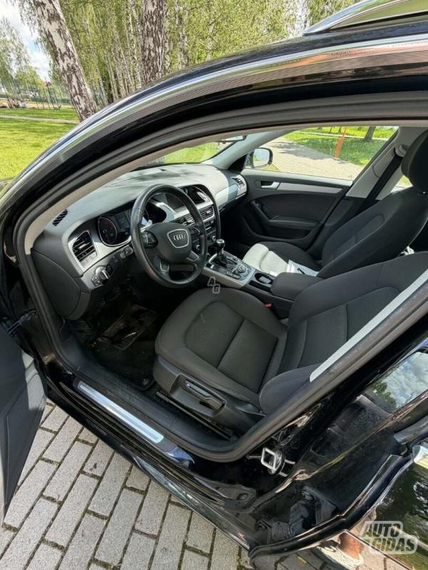 Black Audi A4 2015 in Plunge, with an engine capacity of 2.00 L and mileage of 320 thousand km for 5900 €, photo 7 on AUTOMOTO.COM.LV