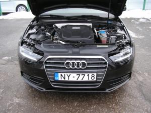 Black Audi A4 2015 in Riga, with an engine capacity of 2.00 L and mileage of 224 thousand km for 10950 €, photo 18 on AUTOMOTO.COM.LV