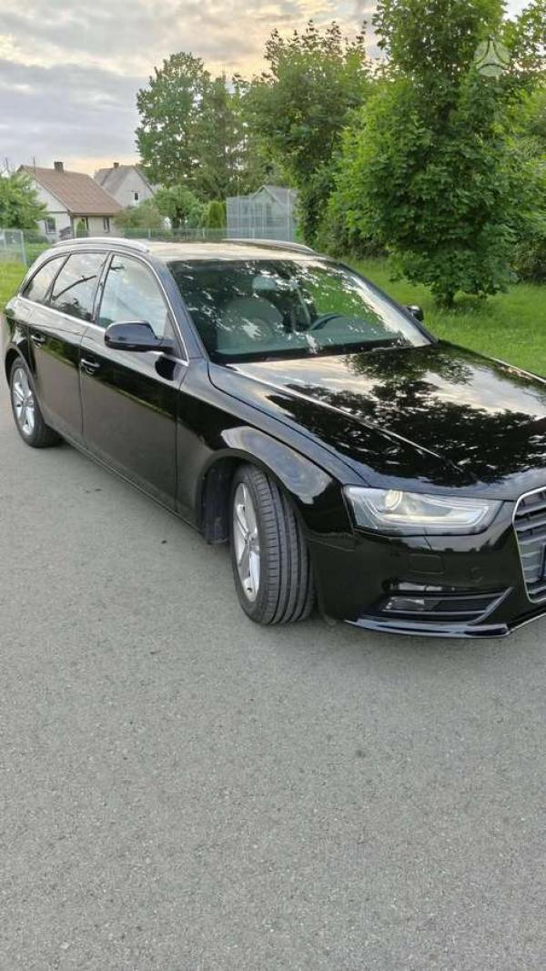 Black Audi A4 2015 in Radviliskis, with an engine capacity of 2.00 L and mileage of 188 thousand km for 9150 €, photo 6 on AUTOMOTO.COM.LV