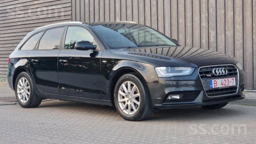 Black Audi A4 2015 in Jelgava, with an engine capacity of 2.00 L and mileage of 244 thousand km for 7450 €, photo 4 on AUTOMOTO.COM.LV