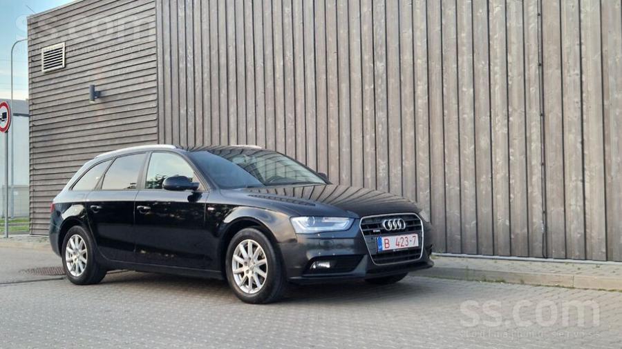 Black Audi A4 2015 in Jelgava, with an engine capacity of 2.00 L and mileage of 244 thousand km for 7450 €, photo 5 on AUTOMOTO.COM.LV