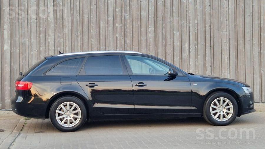 Black Audi A4 2015 in Jelgava, with an engine capacity of 2.00 L and mileage of 244 thousand km for 7450 €, photo 7 on AUTOMOTO.COM.LV