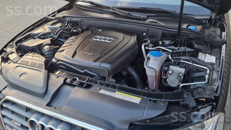 Black Audi A4 2015 in Jelgava, with an engine capacity of 2.00 L and mileage of 244 thousand km for 7450 €, photo 11 on AUTOMOTO.COM.LV