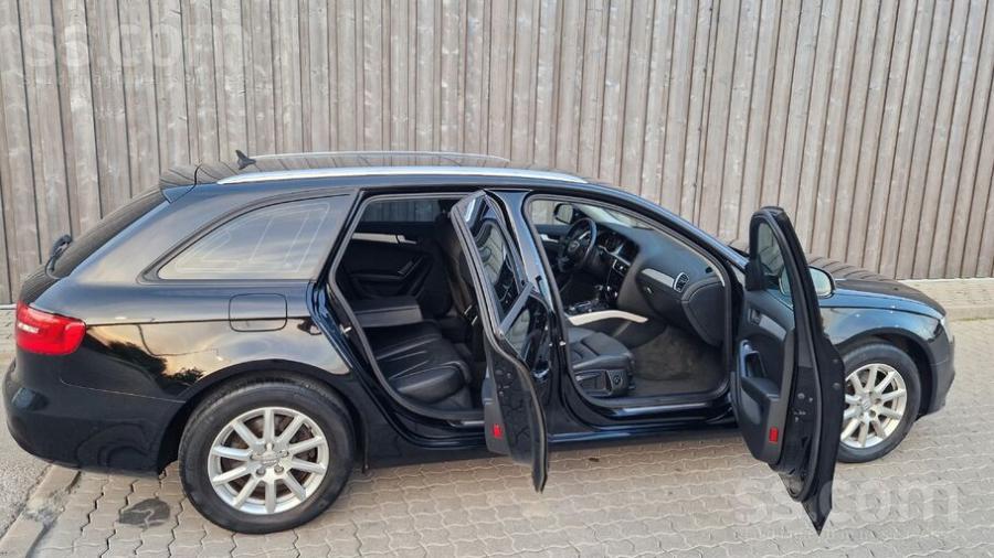 Black Audi A4 2015 in Jelgava, with an engine capacity of 2.00 L and mileage of 244 thousand km for 7450 €, photo 14 on AUTOMOTO.COM.LV