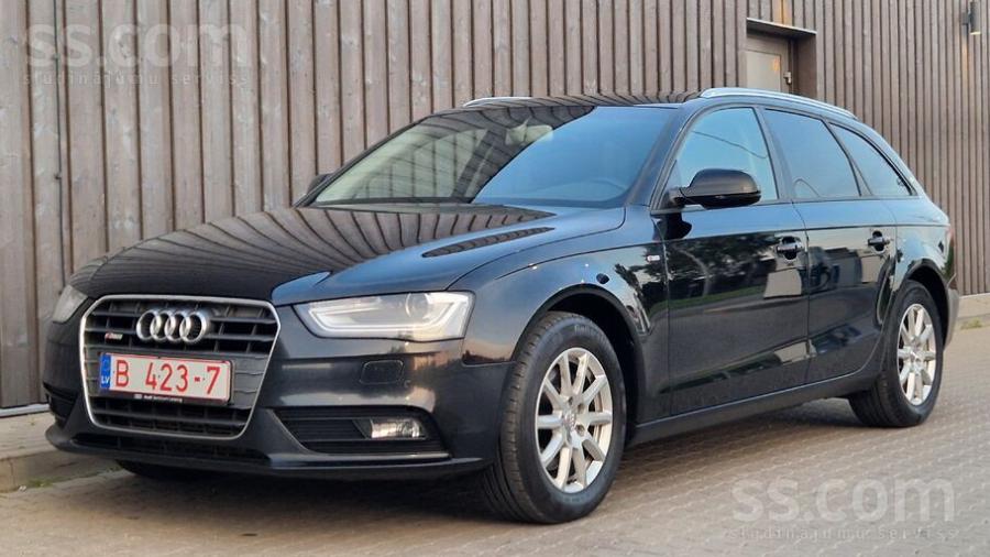 Black Audi A4 2015 in Jelgava, with an engine capacity of 2.00 L and mileage of 244 thousand km for 7450 €, photo 21 on AUTOMOTO.COM.LV
