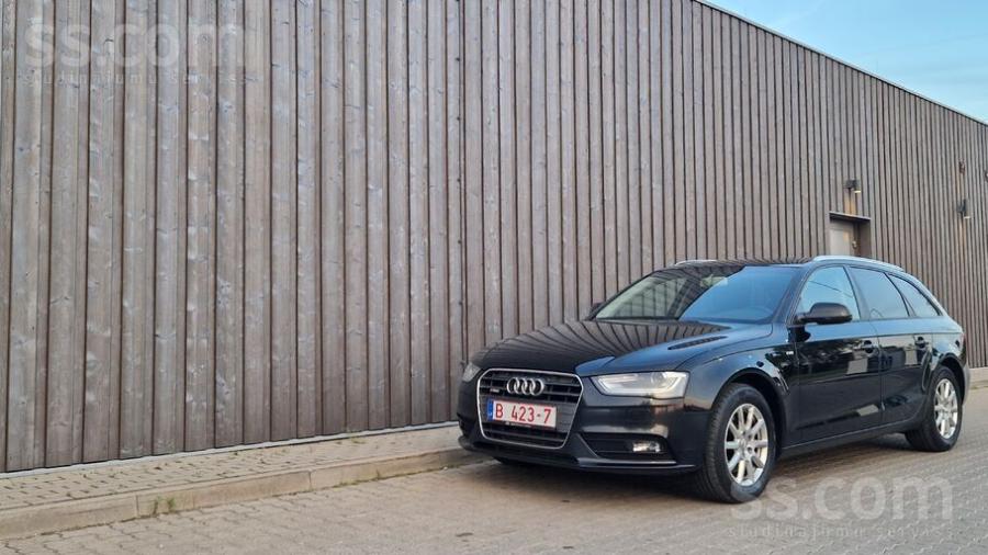 Black Audi A4 2015 in Jelgava, with an engine capacity of 2.00 L and mileage of 244 thousand km for 7450 €, photo 22 on AUTOMOTO.COM.LV