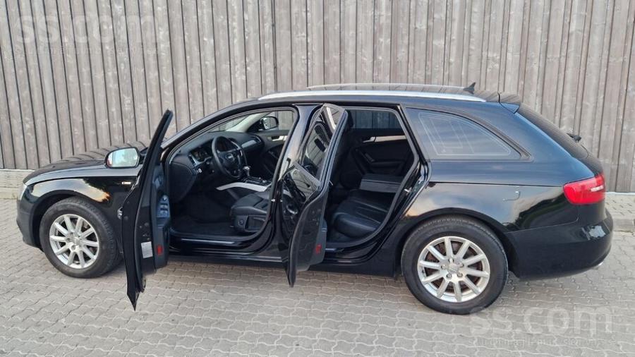 Black Audi A4 2015 in Jelgava, with an engine capacity of 2.00 L and mileage of 244 thousand km for 7450 €, photo 29 on AUTOMOTO.COM.LV