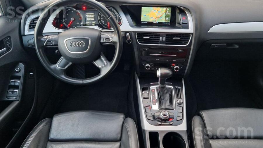 Black Audi A4 2015 in Jelgava, with an engine capacity of 2.00 L and mileage of 244 thousand km for 7450 €, photo 31 on AUTOMOTO.COM.LV