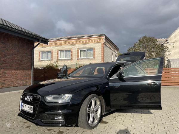 Melns Audi A4 2015 Telšiai, ar dzinēja tilpumu 1.97 L un nobraukumu 349 tūkst. km par 8999 €, foto 1 vietnē AUTOMOTO.COM.LV