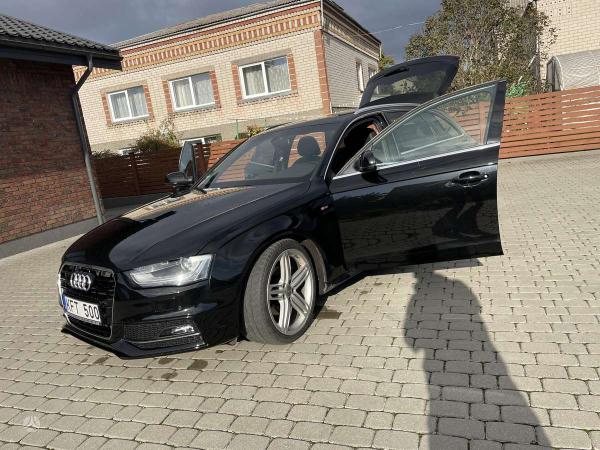 Melns Audi A4 2015 Telšiai, ar dzinēja tilpumu 1.97 L un nobraukumu 349 tūkst. km par 8999 €, foto 2 vietnē AUTOMOTO.COM.LV
