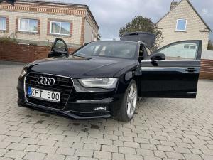 Black Audi A4 2015 in Telschi, with an engine capacity of 1.97 L and mileage of 349 thousand km for 8999 €, photo 4 on AUTOMOTO.COM.LV