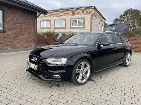 Melns Audi A4 2015 Telšiai, ar dzinēja tilpumu 1.97 L un nobraukumu 349 tūkst. km par 8999 €, foto 5 vietnē AUTOMOTO.COM.LV