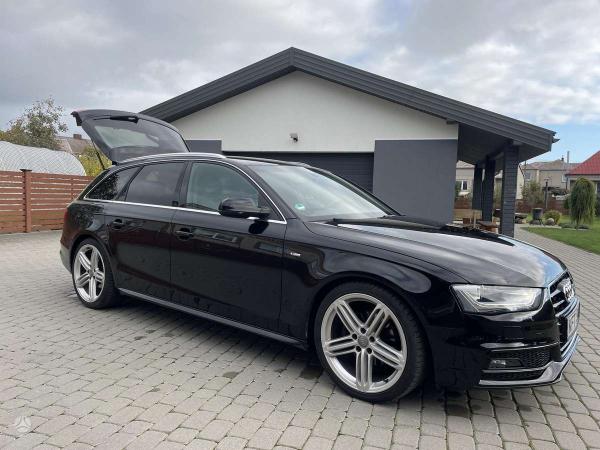 Melns Audi A4 2015 Telšiai, ar dzinēja tilpumu 1.97 L un nobraukumu 349 tūkst. km par 8999 €, foto 8 vietnē AUTOMOTO.COM.LV