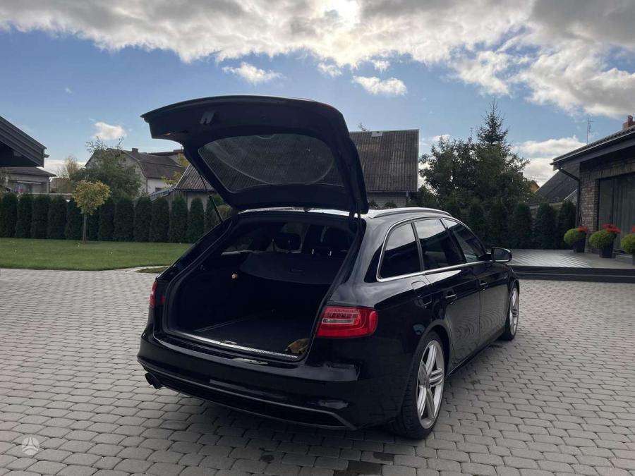Black Audi A4 2015 in Telschi, with an engine capacity of 1.97 L and mileage of 349 thousand km for 8999 €, photo 11 on AUTOMOTO.COM.LV