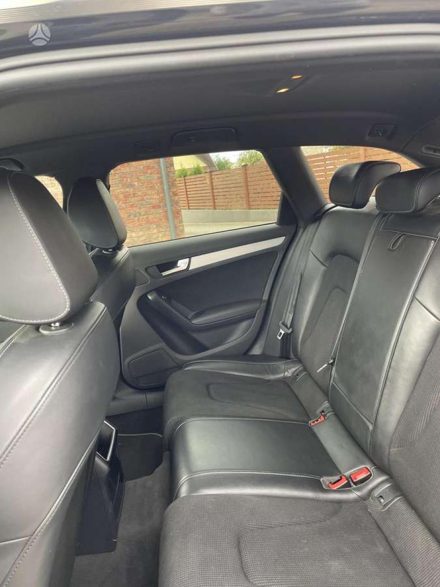 Black Audi A4 2015 in Telschi, with an engine capacity of 1.97 L and mileage of 349 thousand km for 8999 €, photo 17 on AUTOMOTO.COM.LV