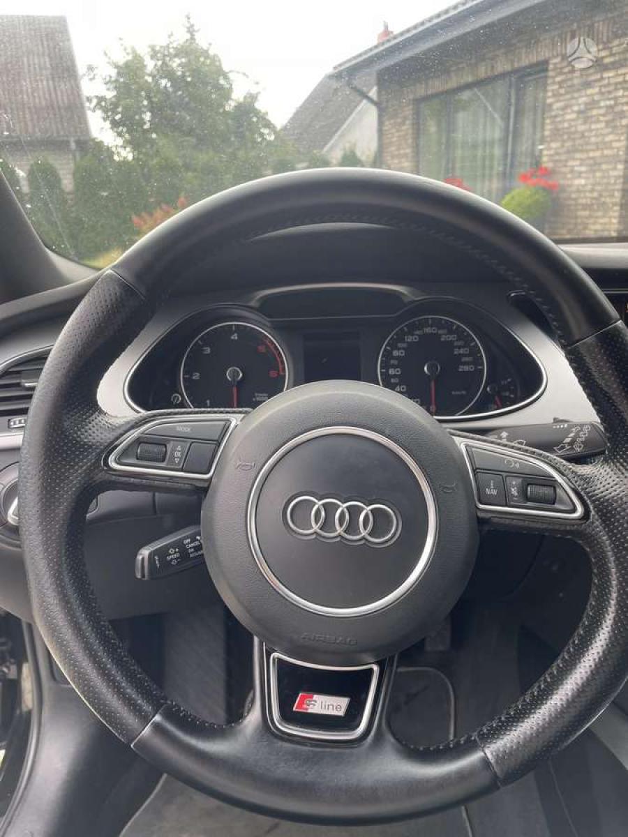 Black Audi A4 2015 in Telschi, with an engine capacity of 1.97 L and mileage of 349 thousand km for 8999 €, photo 23 on AUTOMOTO.COM.LV