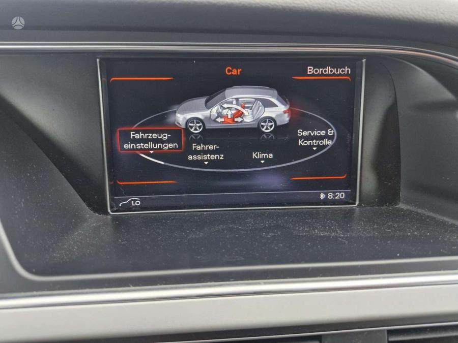 Black Audi A4 2015 in Kaunas, with an engine capacity of 2.00 L and mileage of 282 thousand km for 7450 €, photo 17 on AUTOMOTO.COM.LV