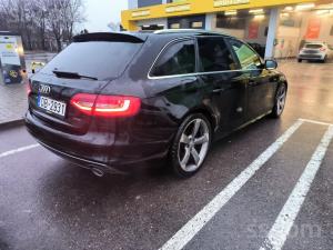 Black Audi A4 2015 in Riga, with an engine capacity of 3.00 L and mileage of 282 thousand km for 10700 €, photo 8 on AUTOMOTO.COM.LV