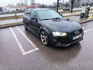 Black Audi A4 2015 in Riga, with an engine capacity of 3.00 L and mileage of 282 thousand km for 10700 €, photo 9 on AUTOMOTO.COM.LV