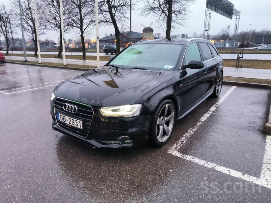 Black Audi A4 2015 in Riga, with an engine capacity of 3.00 L and mileage of 282 thousand km for 10700 €, photo 10 on AUTOMOTO.COM.LV