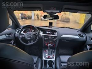 Black Audi A4 2015 in Riga, with an engine capacity of 3.00 L and mileage of 282 thousand km for 10700 €, photo 13 on AUTOMOTO.COM.LV