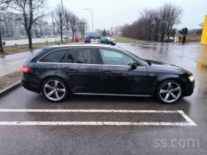 Black Audi A4 2015 in Riga, with an engine capacity of 3.00 L and mileage of 282 thousand km for 10700 €, photo 18 on AUTOMOTO.COM.LV