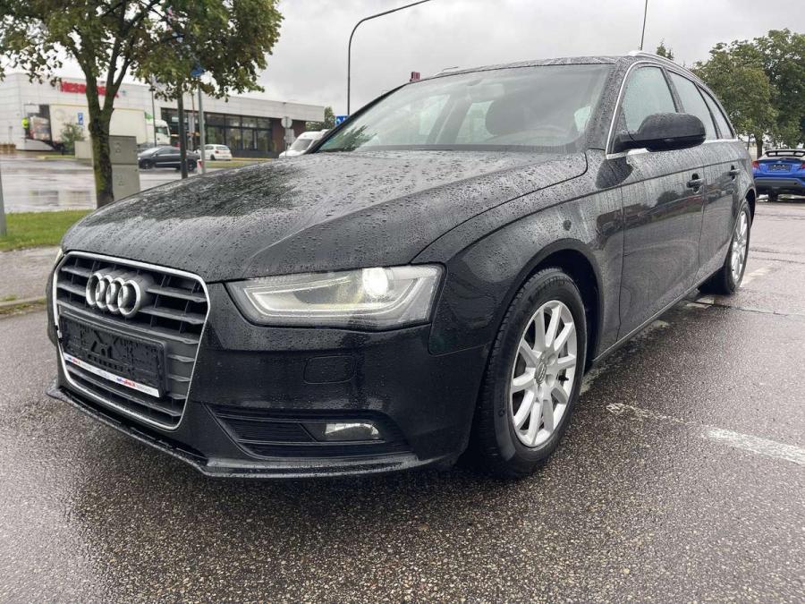 Melns Audi A4 2015 Kauņa, ar dzinēja tilpumu 1.97 L un nobraukumu 278 tūkst. km par 6950 €, foto 1 vietnē AUTOMOTO.COM.LV
