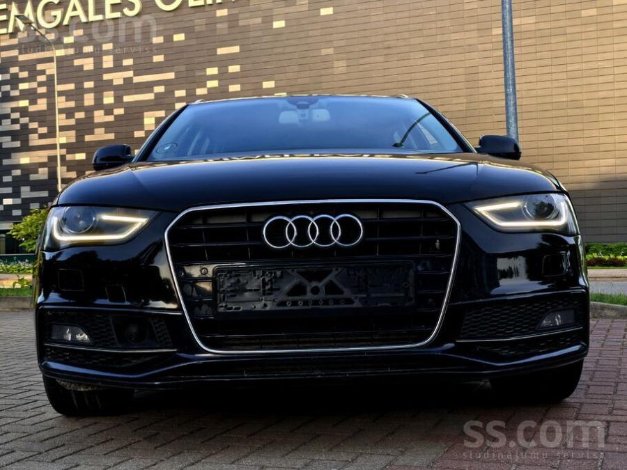 Melns Audi A4 2015 Jelgava, ar dzinēja tilpumu 1.80 L un nobraukumu 191 tūkst. km par 8490 €, foto 1 vietnē AUTOMOTO.COM.LV