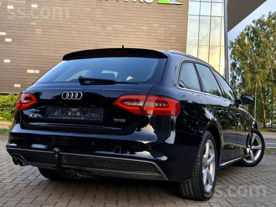 Melns Audi A4 2015 Jelgava, ar dzinēja tilpumu 1.80 L un nobraukumu 191 tūkst. km par 8490 €, foto 5 vietnē AUTOMOTO.COM.LV