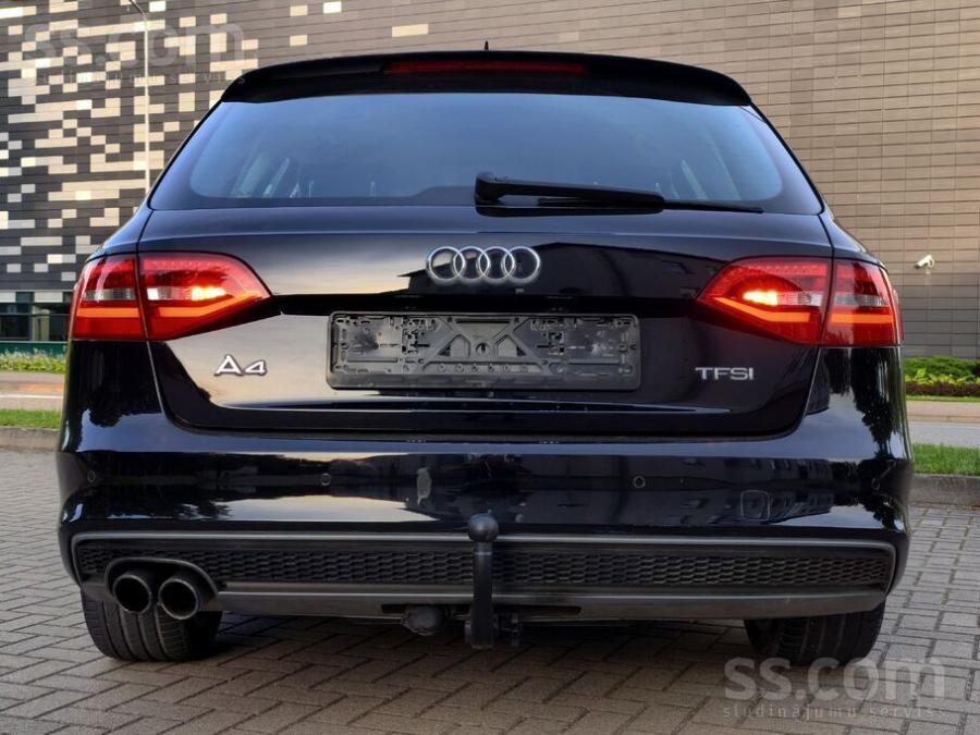 Melns Audi A4 2015 Jelgava, ar dzinēja tilpumu 1.80 L un nobraukumu 191 tūkst. km par 8490 €, foto 7 vietnē AUTOMOTO.COM.LV