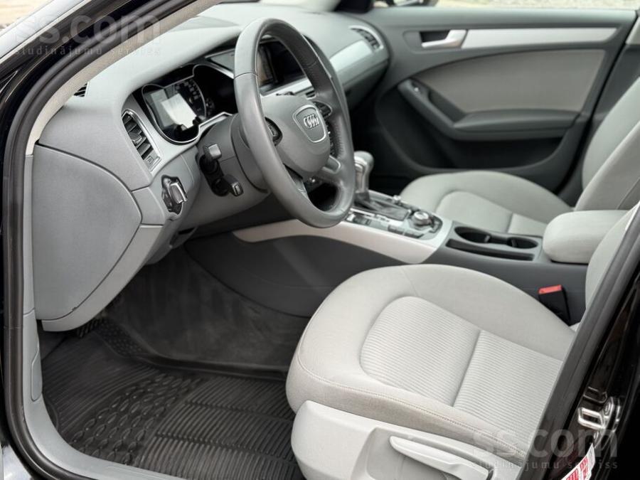 Black Audi A4 2015 in Riga, with an engine capacity of 2.00 L and mileage of 219 thousand km for 7550 €, photo 8 on AUTOMOTO.COM.LV