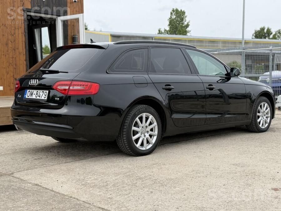 Black Audi A4 2015 in Riga, with an engine capacity of 2.00 L and mileage of 219 thousand km for 7550 €, photo 16 on AUTOMOTO.COM.LV